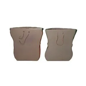 Italian Pottery | Accents | Italian Wall Pocket Set Onions Leeks ...